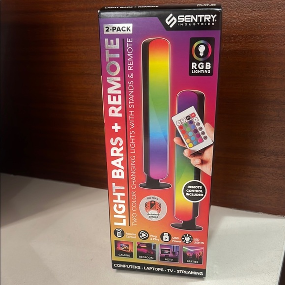 Entry | Tablets & Accessories | Sentry Rgb Light Bars With Remote 2pack | Poshmark